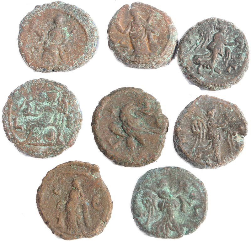 8 Roman Egyptian Potin Tetradrachms – Cerberus Ancient Coins and ...