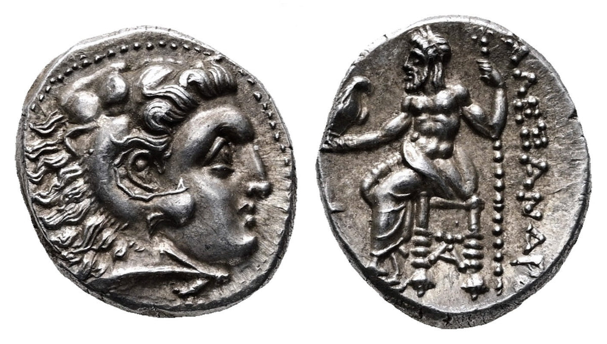 Stunning Ancient Greek silver coin of Alexander III 'The Great ...
