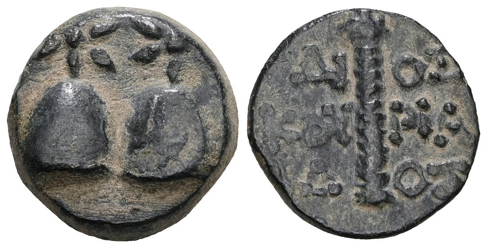 Ancient Greek coin from Colchis - Time of Mithradates VI Eupator (Circ ...