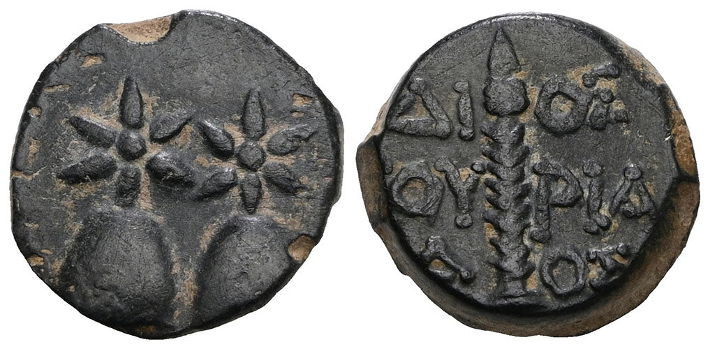 Ancient Greek coin from Colchis - Time of Mithradates VI Eupator (Circ ...