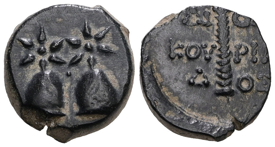 Ancient Greek coin from Colchis - Time of Mithradates VI Eupator (Circ ...