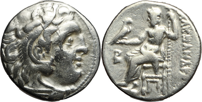 Ancient Greek silver coin of Alexander III 'The Great' - Kolophon mint ...