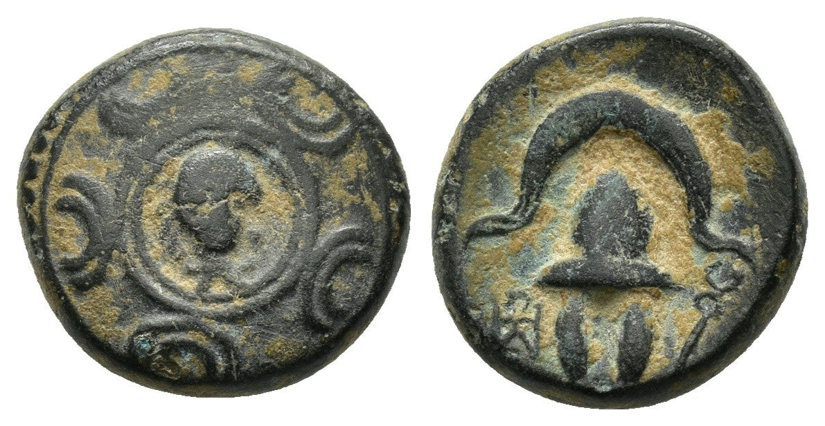 Ancient Greek bronze coin of Alexander III "The Great" - Sardes mint ...