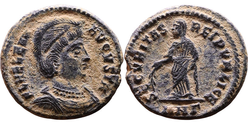 Ancient Roman coin of Helena (Mother of Constantine I The Great ...