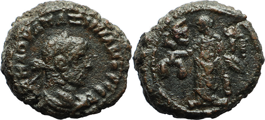 4 Ancient Ancient Roman coins minted in Ancient Egypt – Cerberus ...