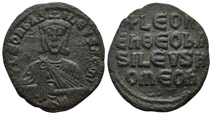 Ancient Byzantine coin of Leo VI The Wise minted in Constantinople ...