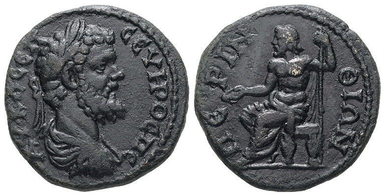 Beautiful Ancient Roman Provincial coin of the Emperor Septimius Sever ...