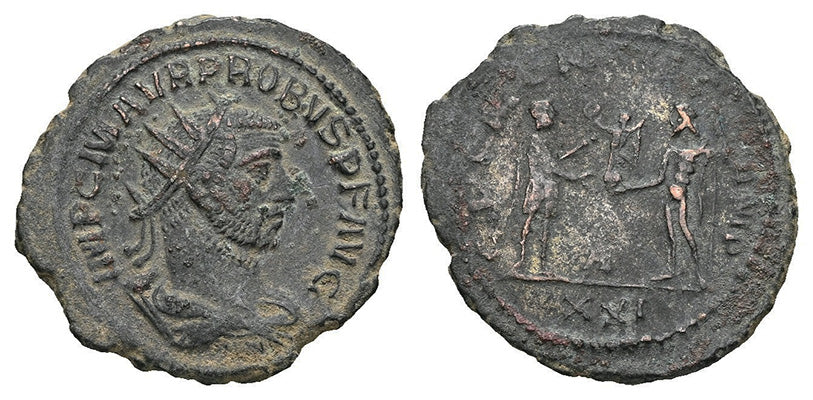 VF Ancient Roman coin of the Emperor Probus minted in Antioch - CLEMEN ...