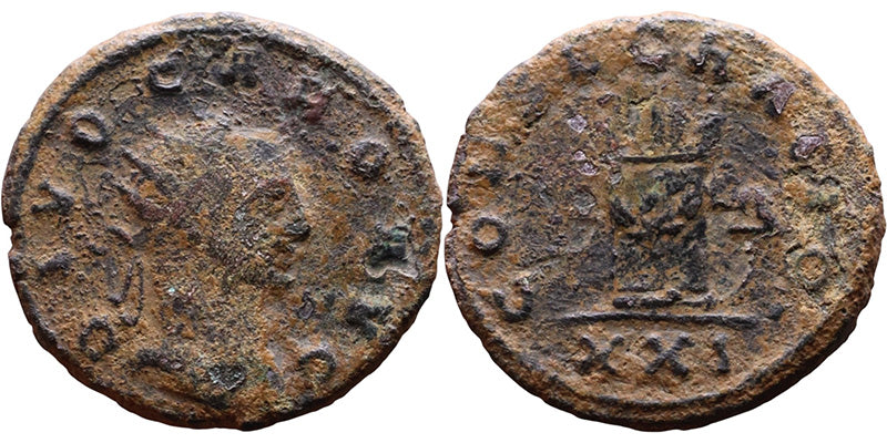 Budget Ancient Roman coin of the Emperor Carus struck under Emperors C ...