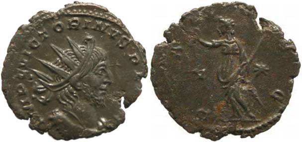 Victorinus 268-270AD antoninianus - PAX AVG – Cerberus Ancient Coins ...