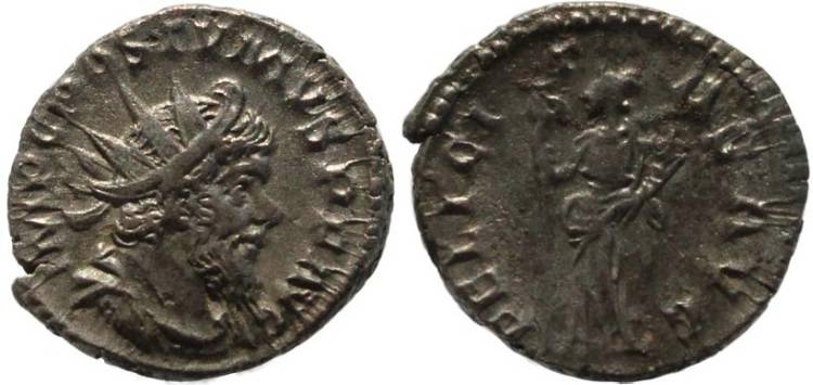 Postumus silver antoninianus - FELICITAS AVG – Cerberus Ancient Coins ...