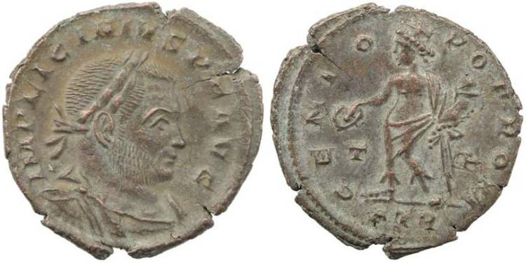 Licinius I - GENIO POP ROM - Treveri Mint – Cerberus Ancient Coins and ...